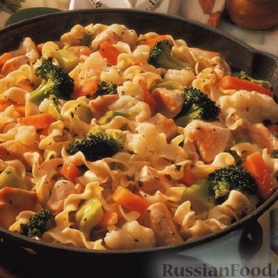 Макароны с овощами, 100 вкусных рецептов с фото Алимеро